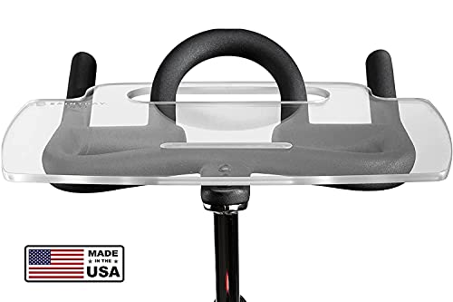 TFD The Sunny Tray | Compatible with Sunny Health B1002 & B901 Models - Made in The USA | Work & Ride Desk Holder for Laptop, Tablet, Phone, & Books (Models: B1002 & B901)