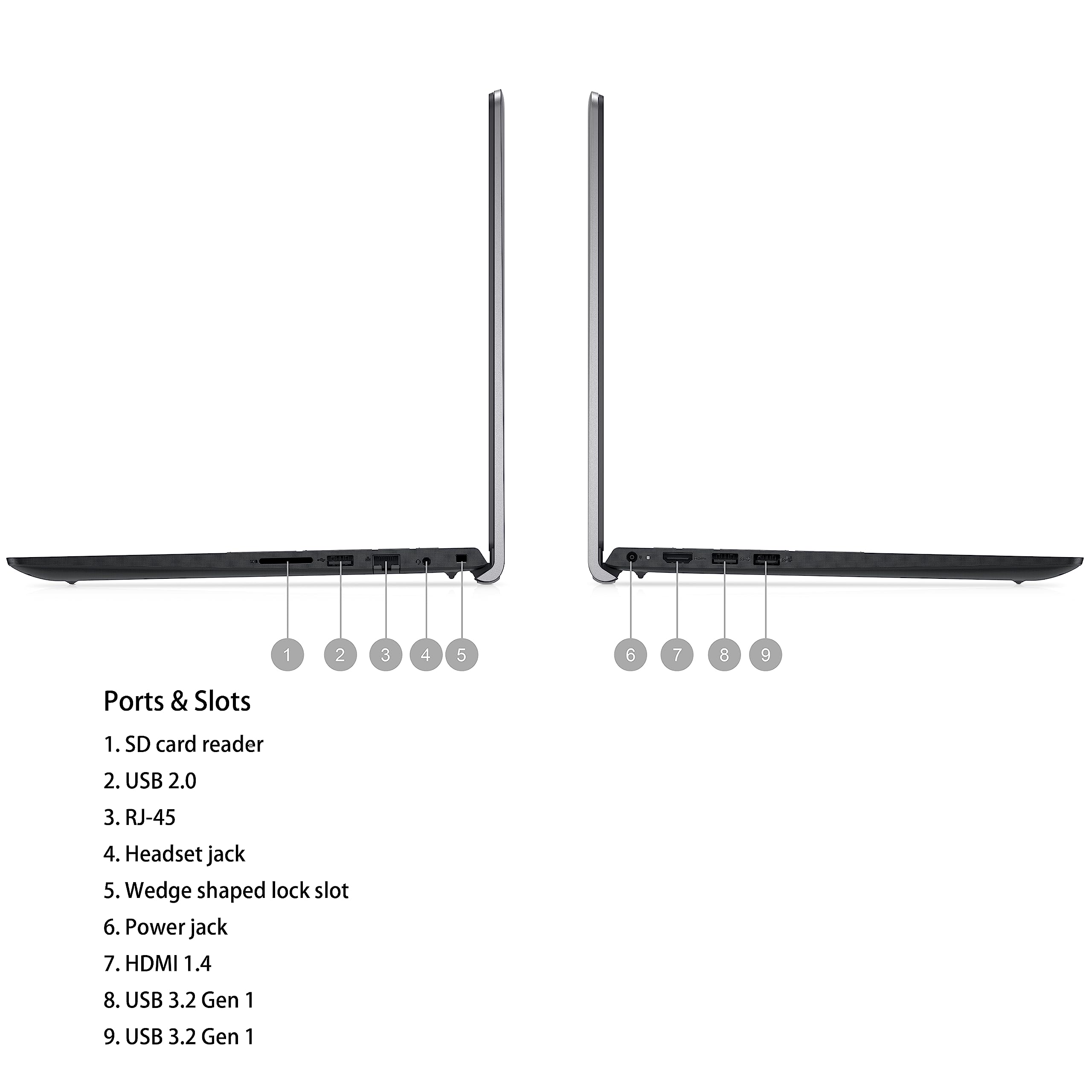 Dell Vostro 3000 3500 Series 15.6" Business Laptop Computer, Intel Core i5-1135G7 (Beat i7-1065G7), 32GB DDR4 RAM, 1TB PCIe SSD, 802.11AC WiFi, Bluetooth, Carbon Black, Windows 11 Professional