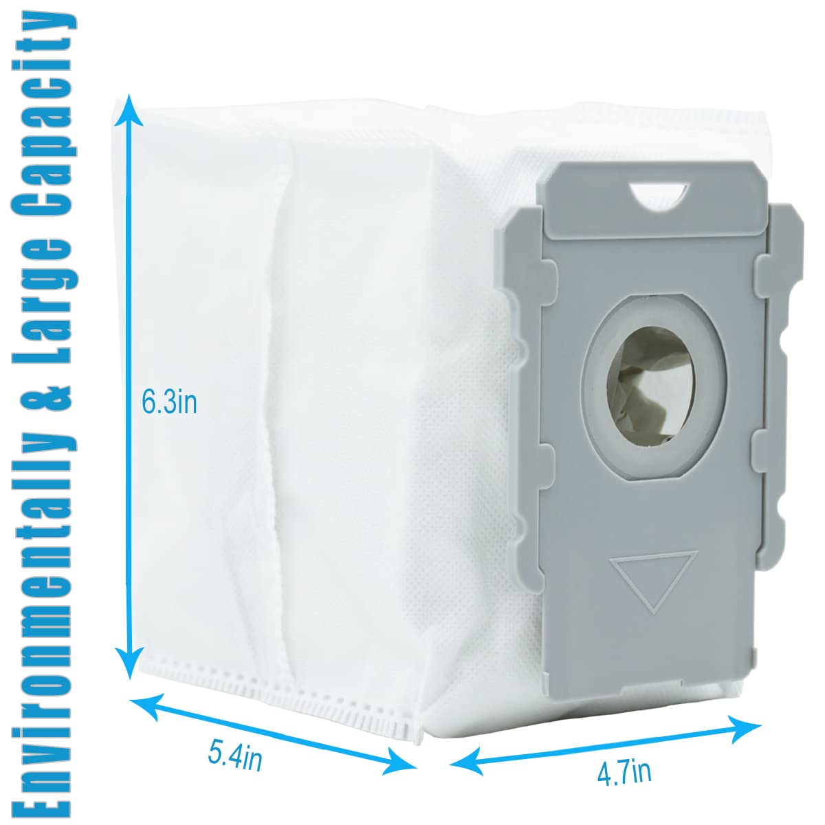 MOYIZA Vacuum Bags 12 Pack for Roomba iRobot i3 i7 j7 i5 i4 i8 s9 Replacement Dirt Disposal Bags