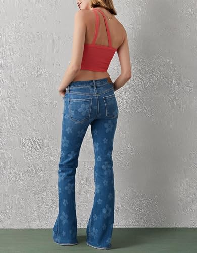 American Eagle x The Summer I Turned Pretty Low-Rise Flare Jean Blue