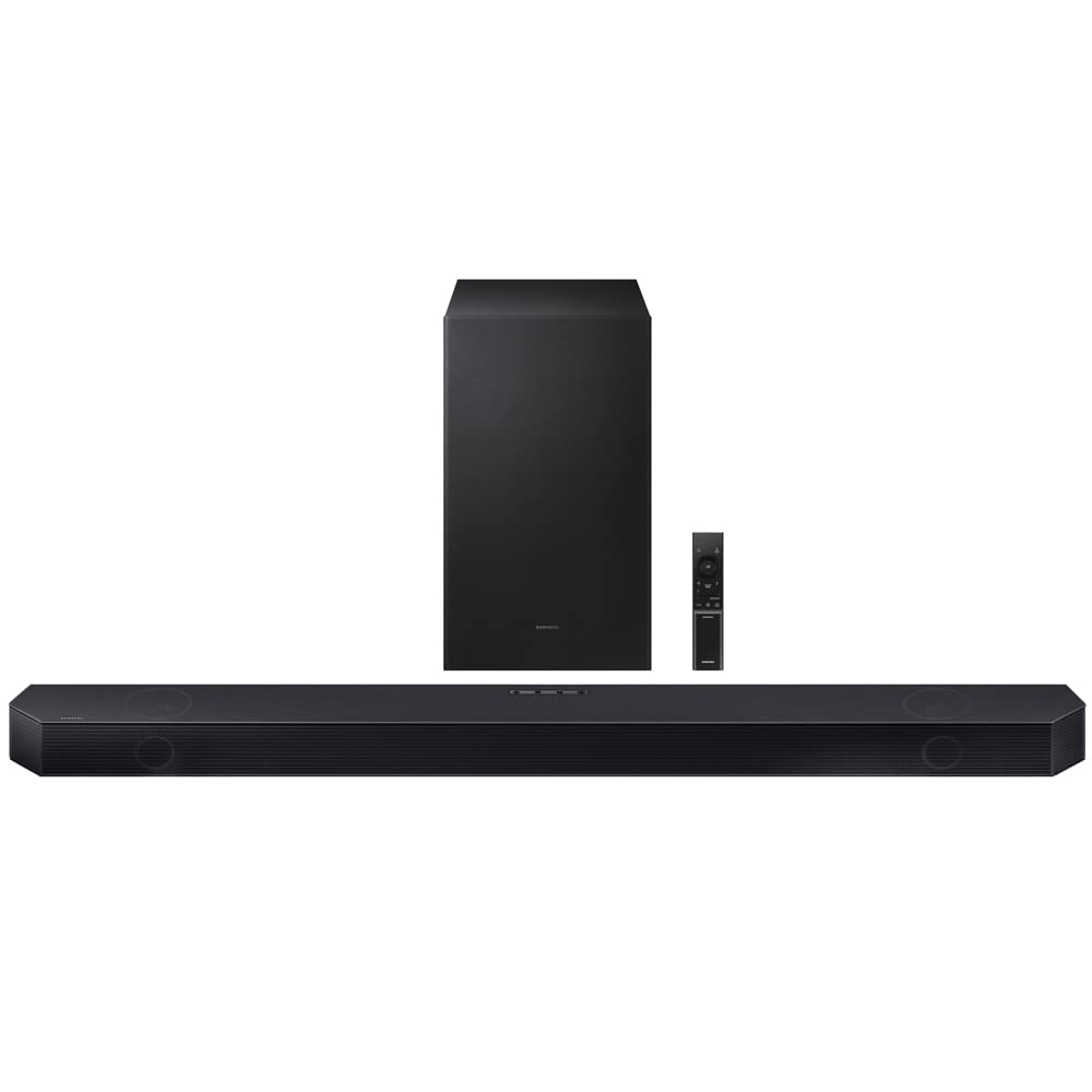 SAMSUNG HW-Q700C Q-Series 3.1.2 ch. Wireless Dolby Atmos Soundbar w/Q-Symphony Bundle with 2 YR CPS Enhanced Protection Pack