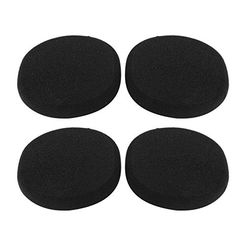 Headphone Ear Pads, 2Pair Cushion Headset Earpads Earmuffs Replacement Earbuds Cover for Logitech H800(Black)