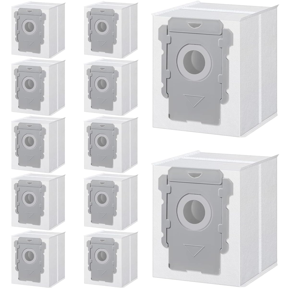MOYIZA Vacuum Bags 12 Pack for Roomba iRobot i3 i7 j7 i5 i4 i8 s9 Replacement Dirt Disposal Bags
