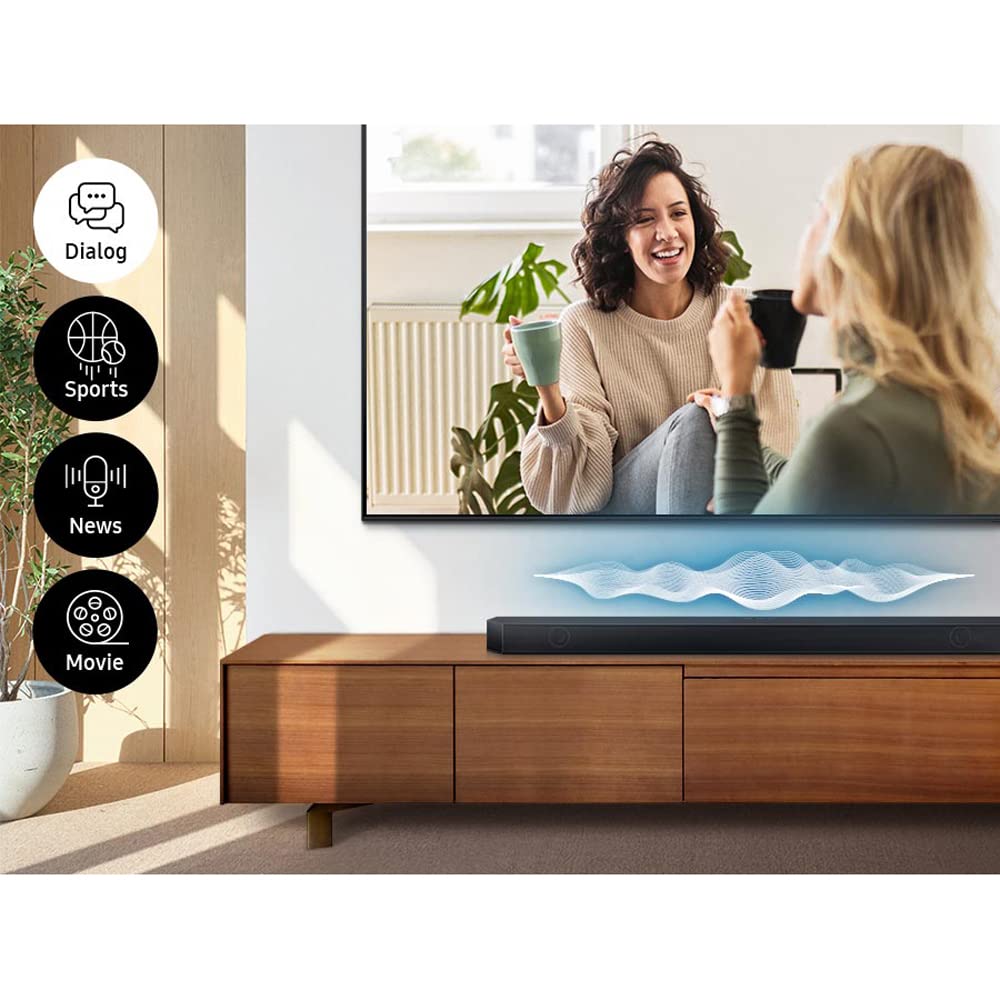 SAMSUNG HW-Q700C Q-Series 3.1.2 ch. Wireless Dolby Atmos Soundbar w/Q-Symphony Bundle with 2 YR CPS Enhanced Protection Pack