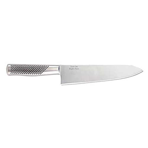 Global GF-33-8 1/4" Heavyweight Chef's Knife - Custom Engraved - Personalized