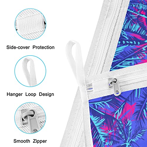 Trees Bright Pink Laundry Mesh Bag Delicates Lingerie Laundry Wash Bag Heavy Duty with Zipper Clothing Washing Bags for Packing Travelling Washing