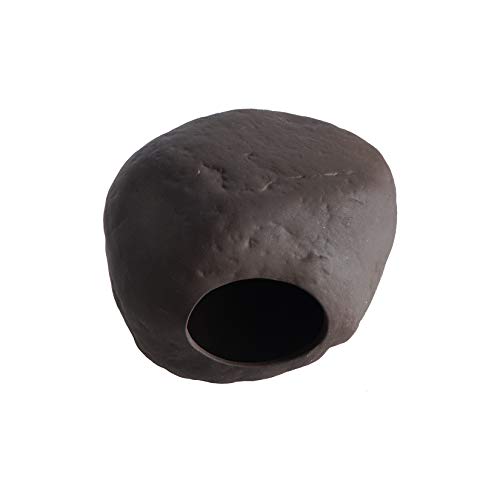 Mairuker Ceramic Fish Tank Decorations,Betta Cave Rock,Shelters Small Hiding Cave for Fish Betta Shrimp Cichlid Bonsai Play