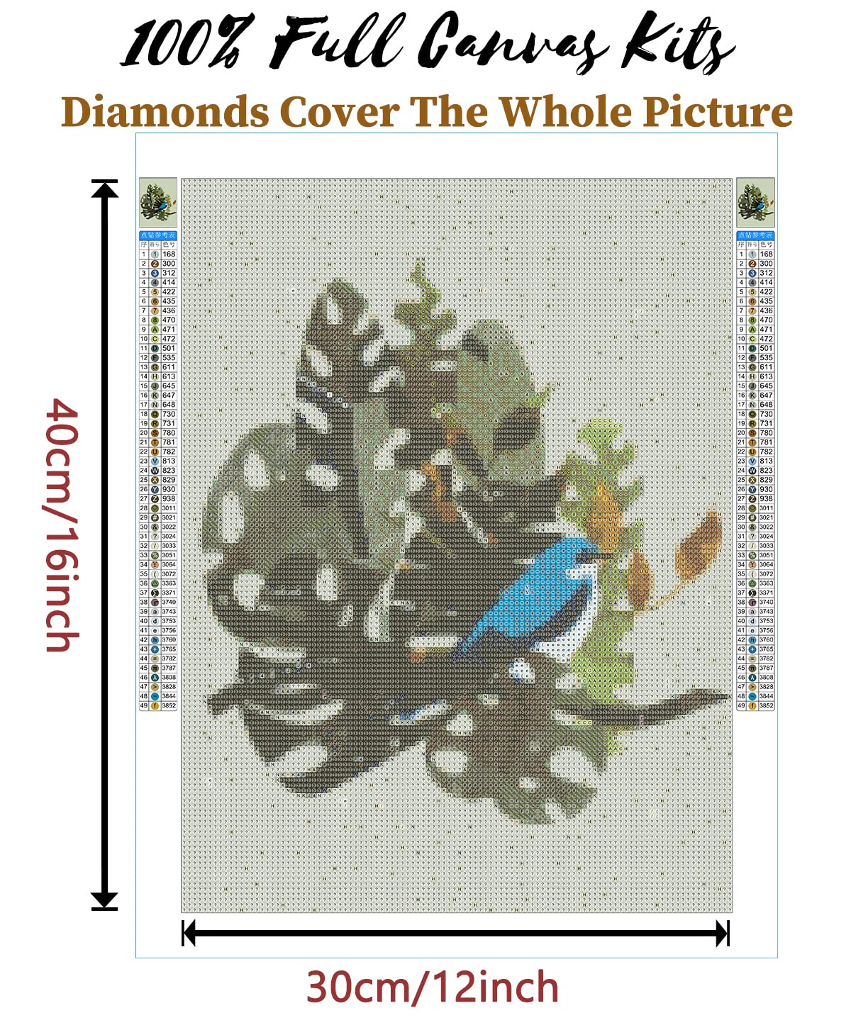 STOJAN Garland Angel Girl Diamond Painting Kits, Diamond Painting 5D Round Diamond Digital Painting Process, Easy Interactive Gift for Beginners DIY, for Home Decor Garden Decor-12X16Inch