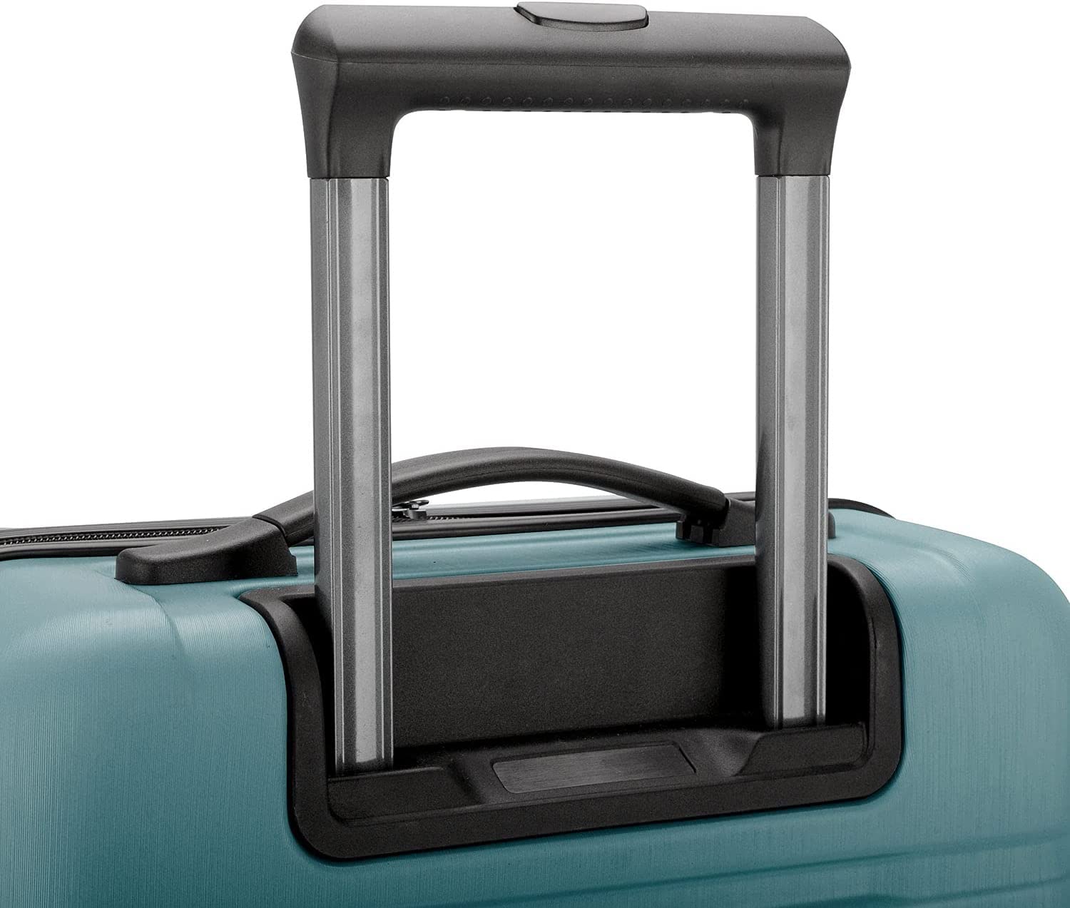 MACNAS Boren Polycarbonate Hardside Rugged Travel Suitcase Luggage with 8 Spinner Wheels, Aluminum Handle, Teal, Carry-on 22-Inch, USB Port