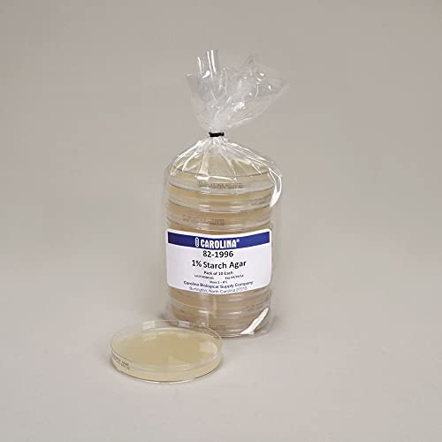 Starch Agar, 1%, Prepared Media Plates, 100 x 15 mm, Pack of 10