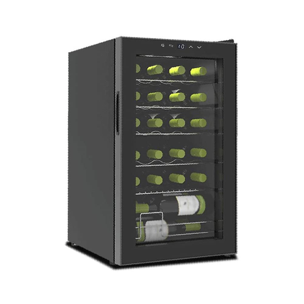 70L Compressor Wine Cooler Refrigerator | Large Freestanding Wine Cellar | 41f-64f Digital Temperature Control Wine Fridge for Red White Champagne or Sparkling Wine