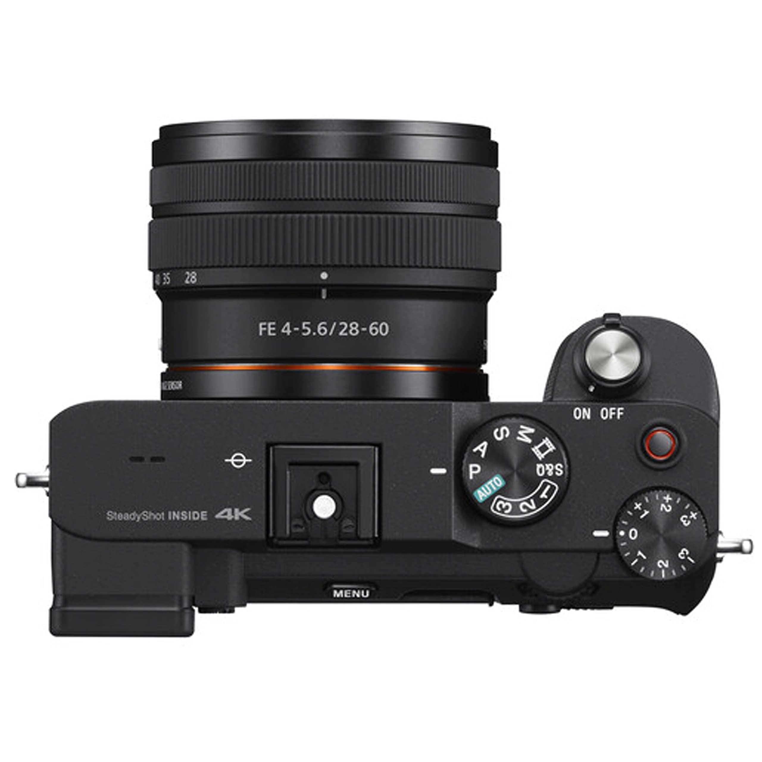Sony a7C Mirrorless Camera with 28-60mm Lens ILCE7CL/B, 128GB Memory,Microphone, 120LED Video Light, Tripod, Filters, Hood, Grip,Spare Battery & Charger Software Kit -Deluxe Bundle
