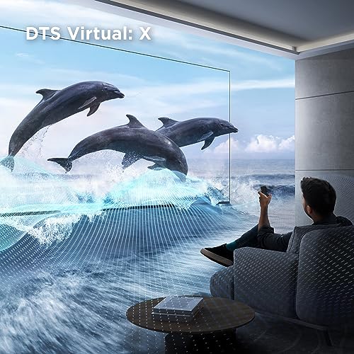 TCL 3.1ch Sound Bar with Wireless Subwoofer, (S4310, 2023 Model), Built-in Center Channel, Dolby Audio, DTS Virtual:X, Bluetooth, Wall Mount and HDMI Cable Included,Black