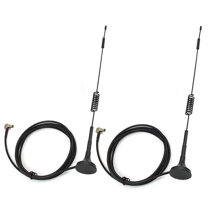 10dBi External 4G LTE 5G Dual TS9 Magnetic Antenna for Netgear AT&T Nighthawk M6 MR6110 MR6500 M5 MR5100 MR5200 M1 MR1100 Verizon Jetpack 8800L MiFi Hotspots Netgear LB1120 Router, Slinkdsco