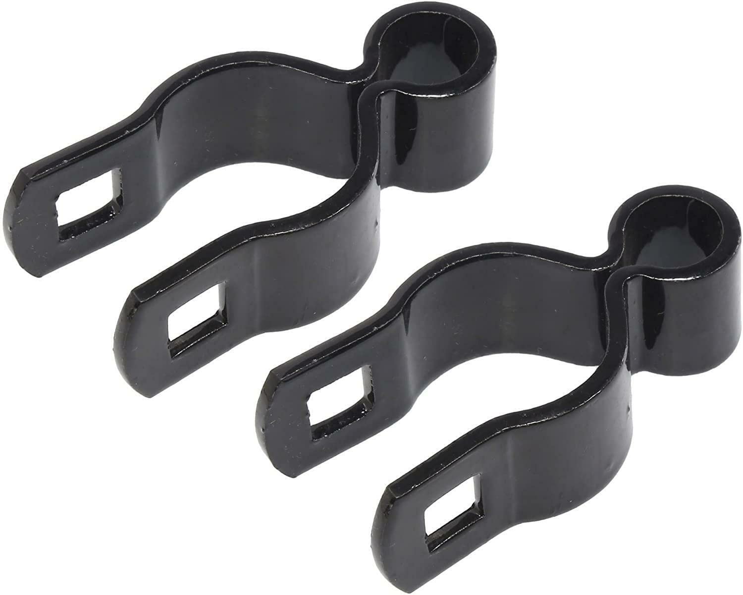 1 3/8" x 5/8" Black Female Gate Frame Hinges for Chain Link Fence Post (Pack