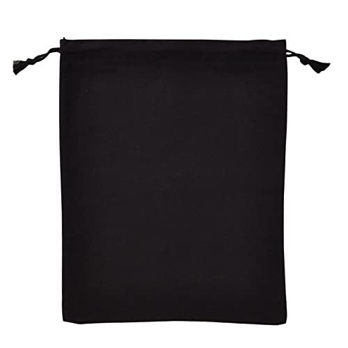 2 Pack Hair Styling Tools Organizer Bag for Hair Dryer Storage (Black, 11.8 x 14 Inches)