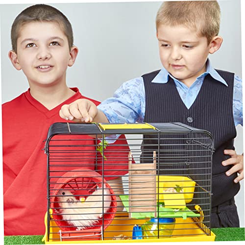 Mipcase 2pcs Hamster Climbing Ladder Reptile Bridge Chinchilla Ladder for Cage Decor Hamster Accessories Chinchilla Training Ladder Chinchilla Climbing Ladder Hamster Hideout Rat Ladder