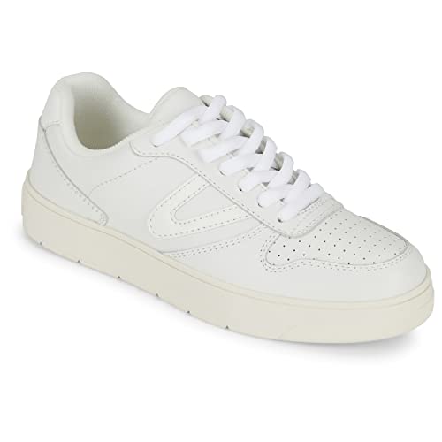 TRETORN Women's Stadium 2.0 Sneaker, White/White, 10