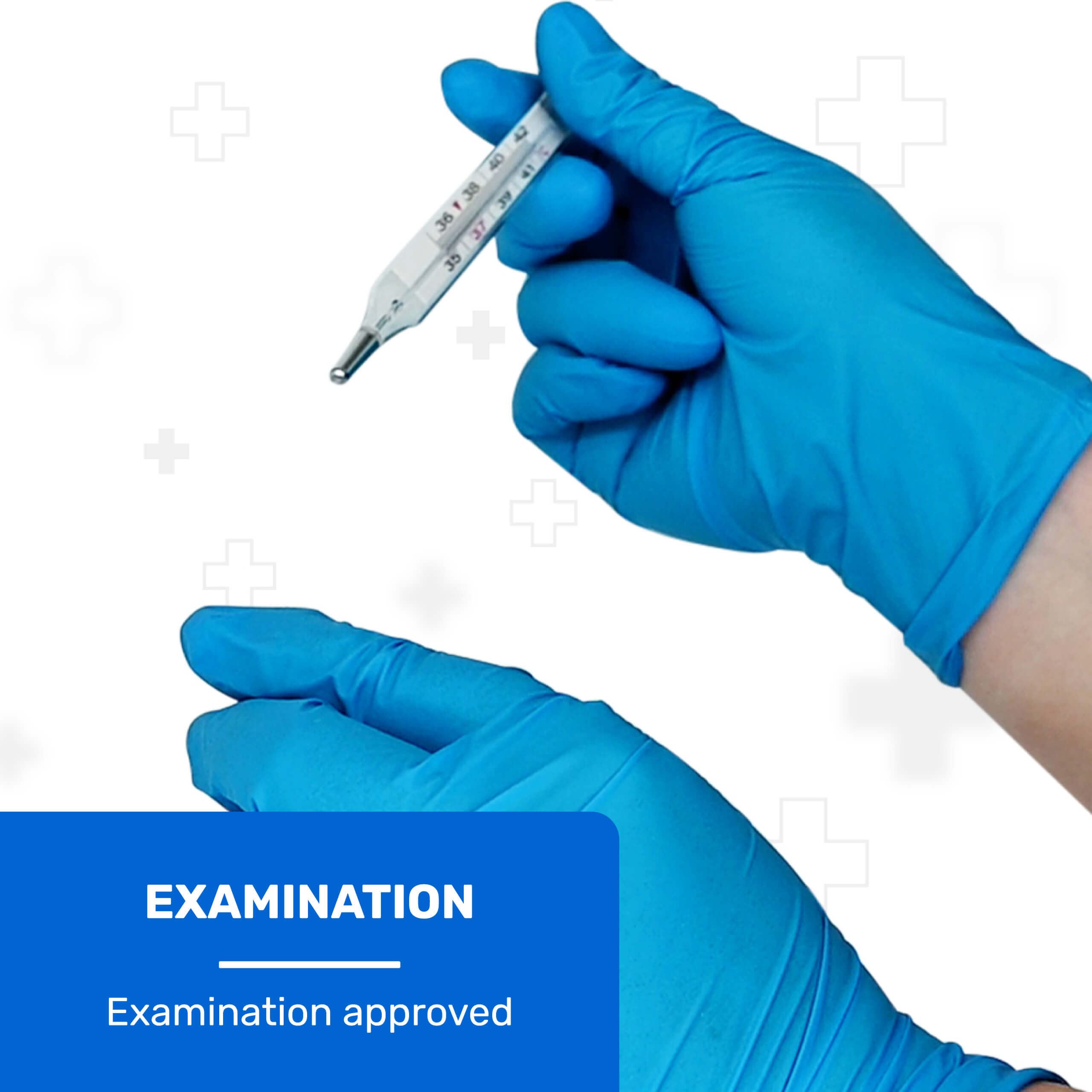 Well Before Disposable Gloves 4 mil Standard 4.0g - Nitrile Exam Gloves Latex Free & Powder Free - Single Use Surgical Gloves - Small (Pack of 100)