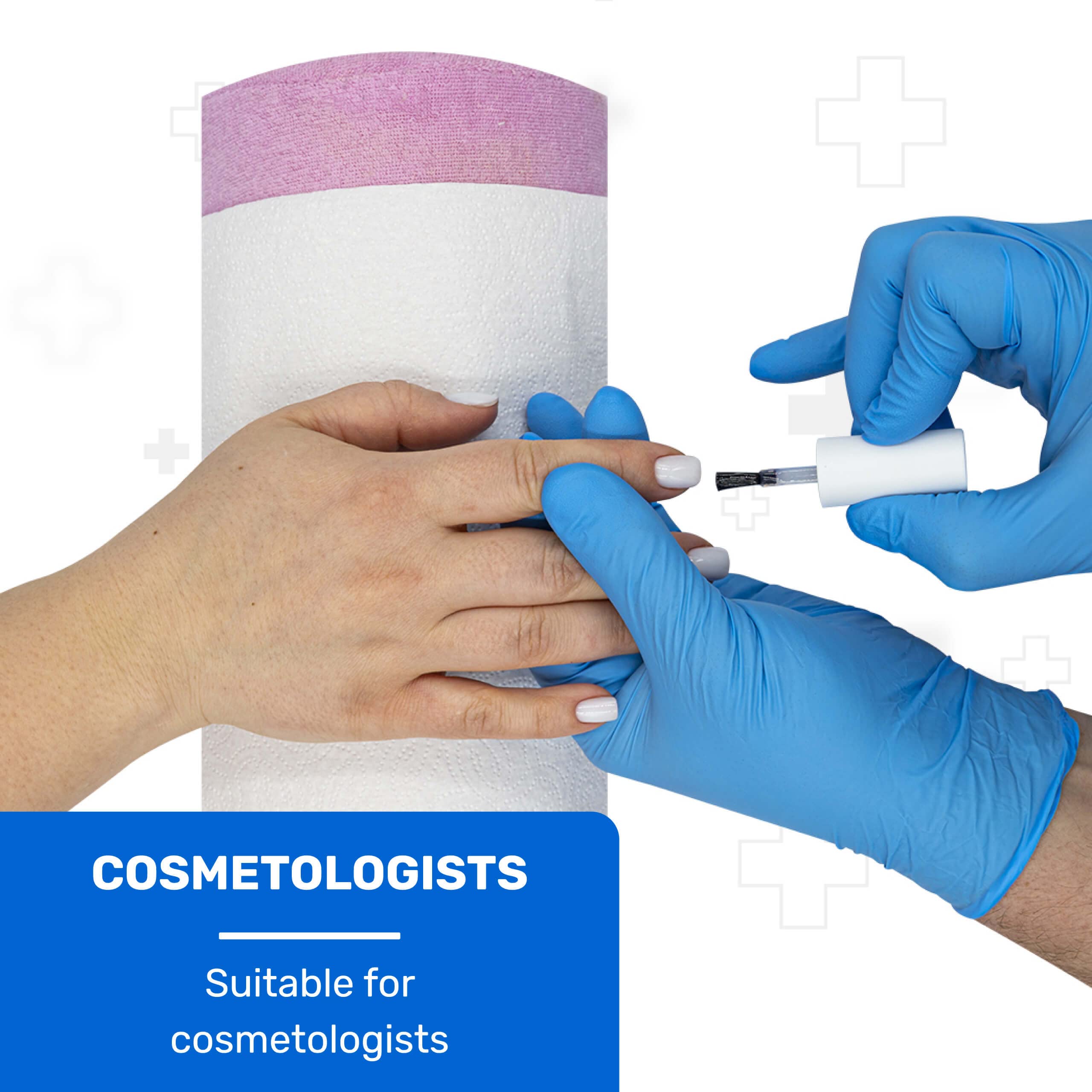 Well Before Disposable Gloves 4 mil Standard 4.0g - Nitrile Exam Gloves Latex Free & Powder Free - Single Use Surgical Gloves - Small (Pack of 100)