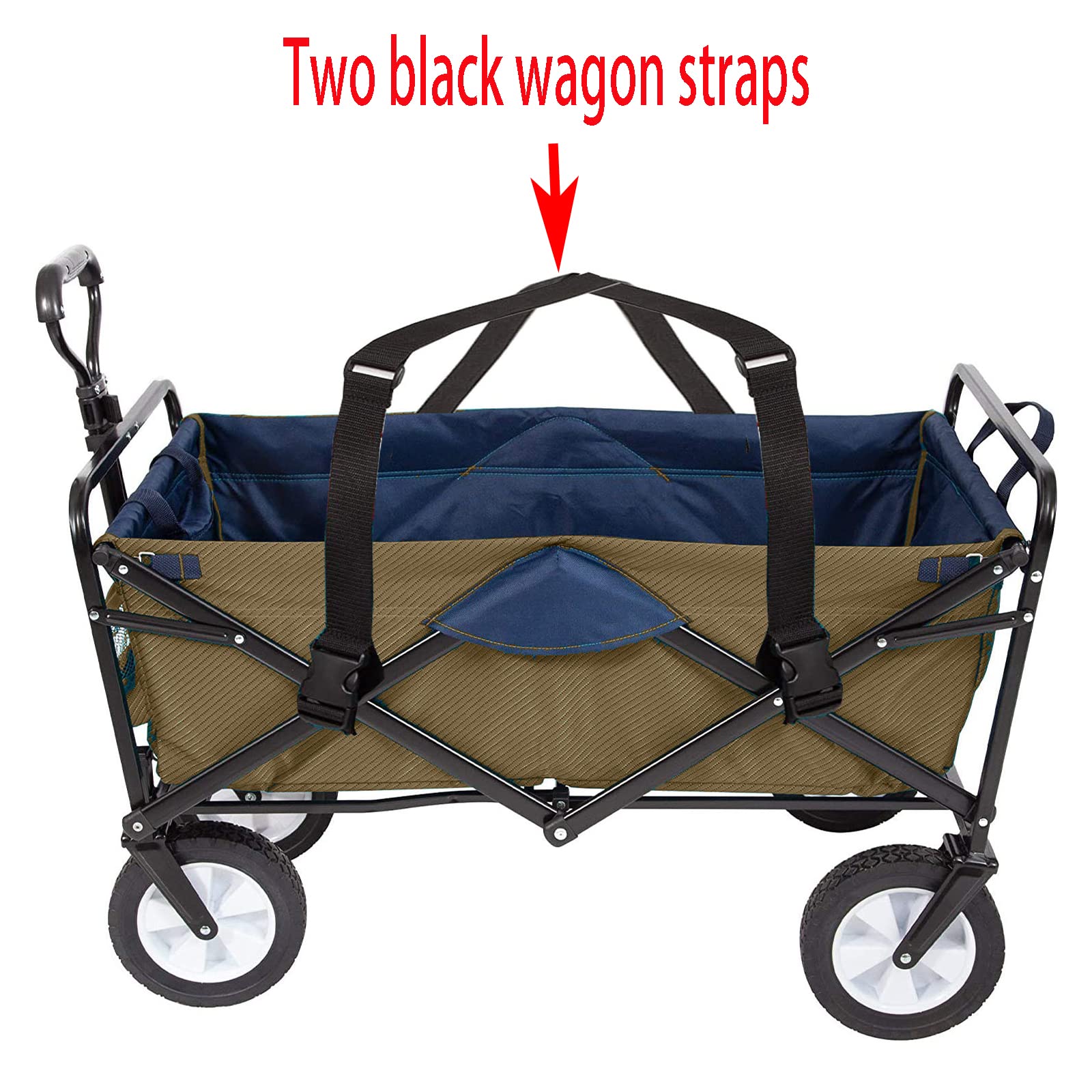 CORRBPEN Universal Buckle Straps Compatible with Collapsible Folding Outdoor Utility Wagon,mac Wagon Accessories,Sports Folding Wagon Accessories,Children's Dining Chair seat Belt, Wagon Accessories.