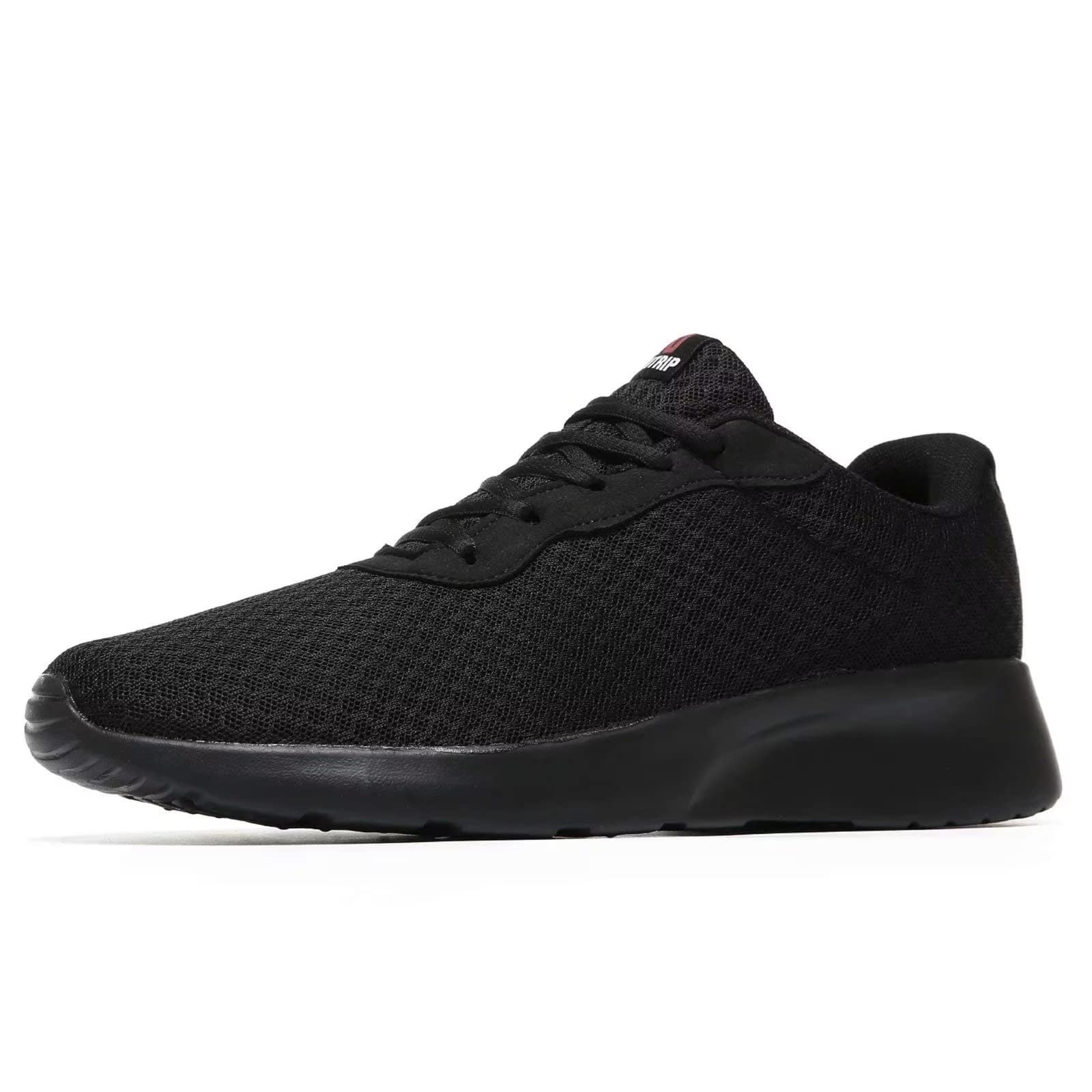 MAIITRIP Mens Walking Shoes,Ultra Lightweight Breathable Tennis Running Shoes Mesh Non-Slip Casual Comfortable Fashion Sneakers Work Gym Workout Athletic Sport Cuhioning Trainers Black Size 10