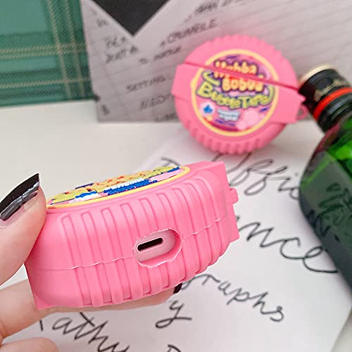 Cute and Interesting,Silicone Airpod Case Covers with Keychain,Compatible with Airpods 1&2 Case,More Attractive airpod case (HBA)