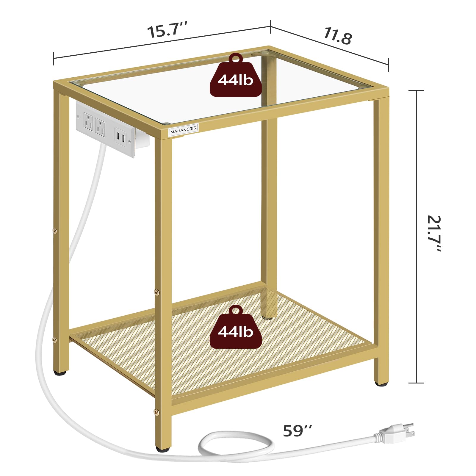 MAHANCRIS End Table ETJ24K01S2