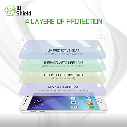 IQ Shield Screen Protector Compatible with Motorola Edge Plus (2-Pack) Anti-Bubble Clear Film
