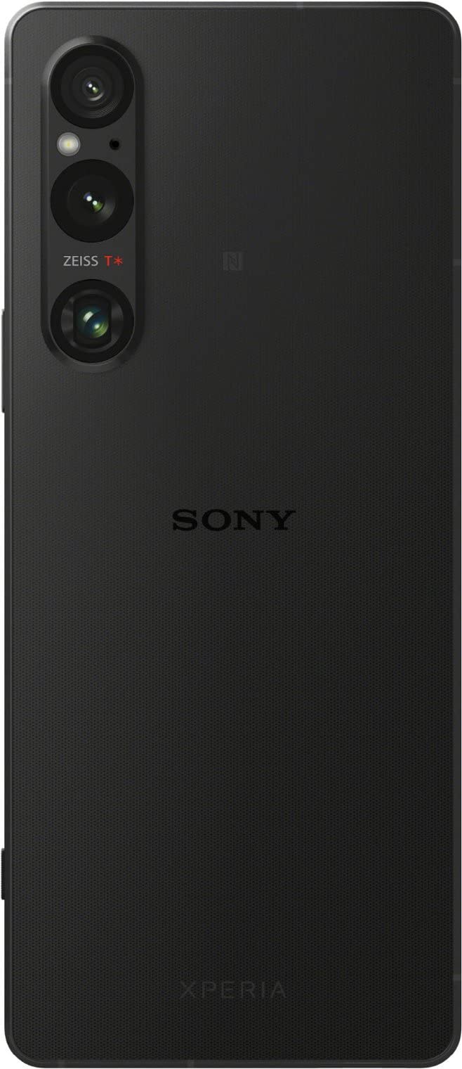Sony Xperia 1 V 5G XQ-DQ72 Dual 512GB 12GB RAM Unlocked (GSM Only | No CDMA - not Compatible with Verizon/Sprint) GSM Global Model, Mobile Cell Phone – Black