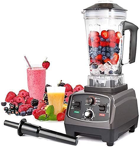 BATEERUN Blender Professional Countertop Blender with Tool, 2200W High Speed Smoothie Blender for Shakes and Smoothies, commercial blender easy to disassemble the blade