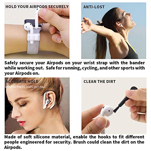 WQNIDE Case for White Game Controller Airpod 2/1, Soft Silicone 3D Cute Cartoon Anime Game Controller Skin Protective Case Design,6in1 Accessories Set with Keychain for Women Girls Boys