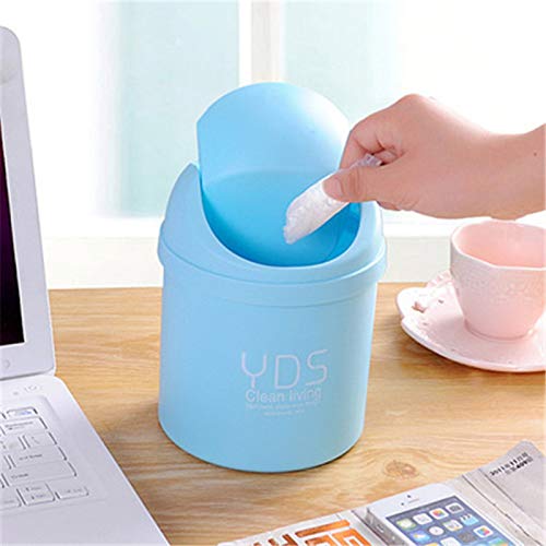 Trash Can Creative Desktop Mini Trash Can Covered Kitchen Living Room Desk Trash Box