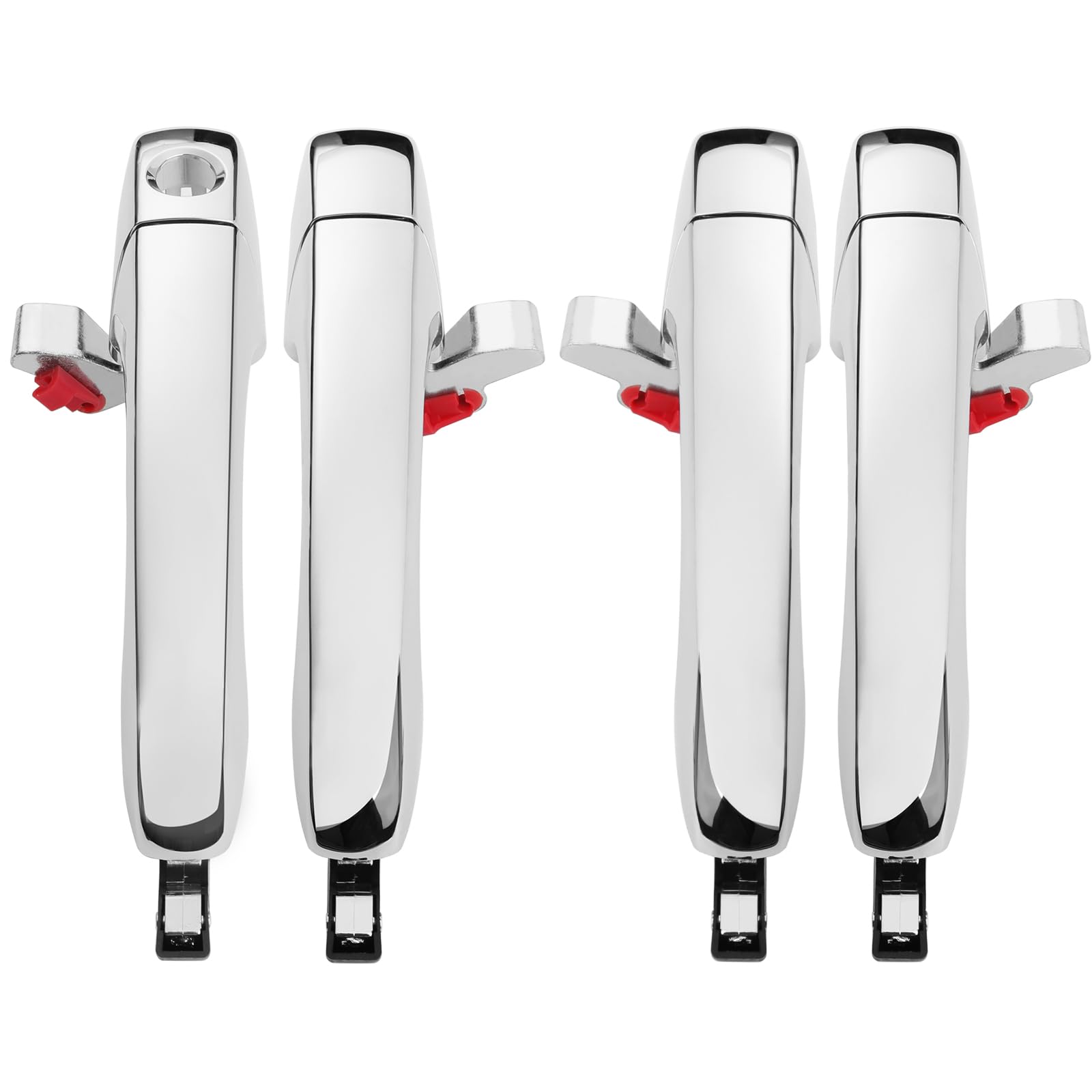 Lcyolada 4Pcs Exterior Door Handles for Chrysler 300C 2005 2006 2007 2008 2009 2010, Dodge Magnum 2005-2008 & Charger 2007,CH1310142, 5065801AG