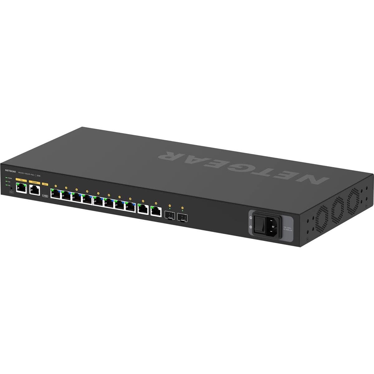 Netgear AV Line M4250-10G2XF-PoE+ 12-Port 240W Managed Switch