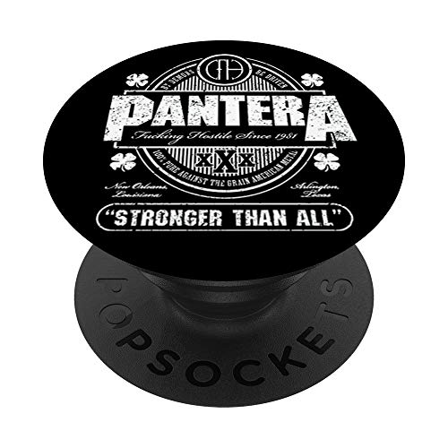 Pantera Official Stronger Than All Beer Mat PopSockets PopGrip: Swappable Grip for Phones & Tablets