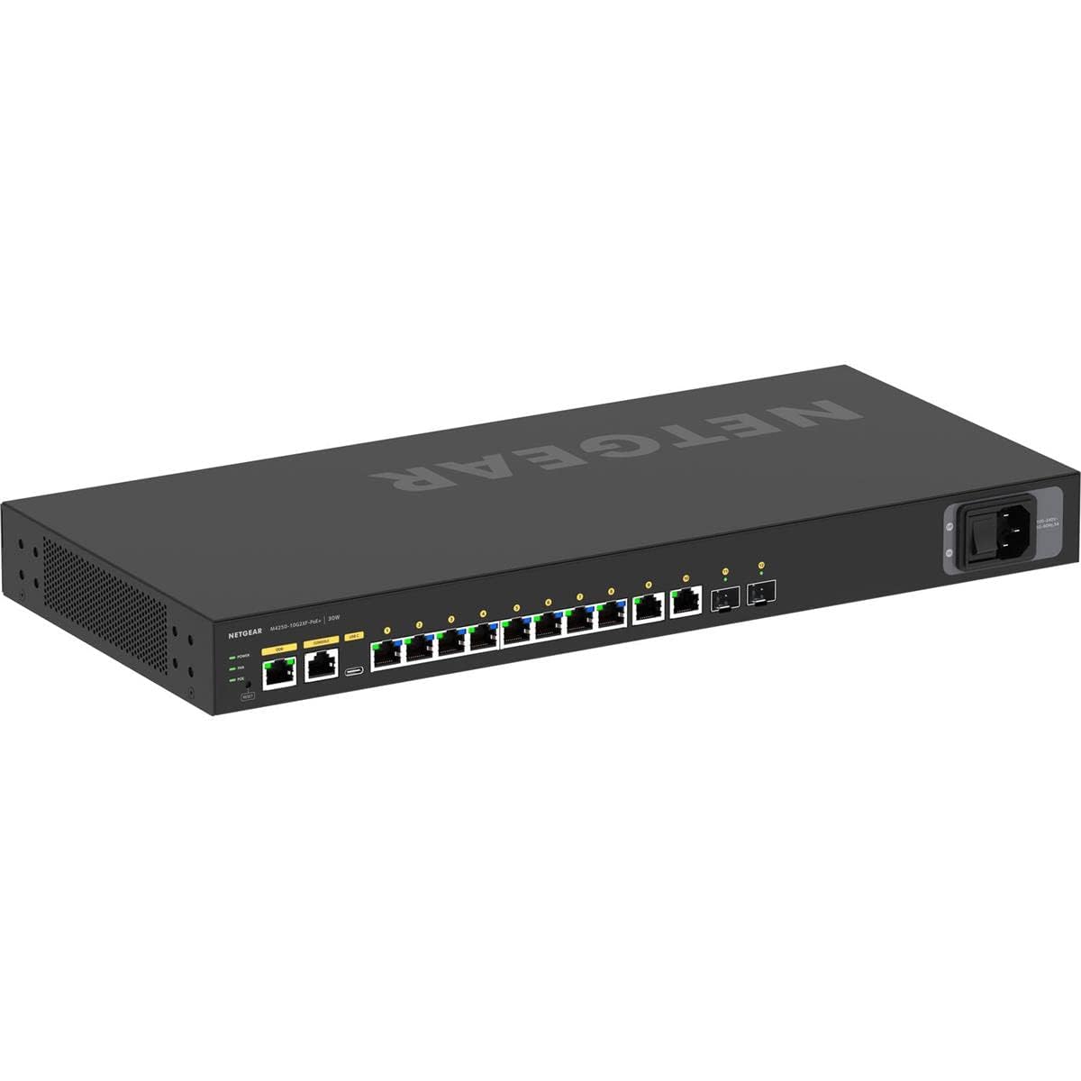 Netgear AV Line M4250-10G2XF-PoE+ 12-Port 240W Managed Switch