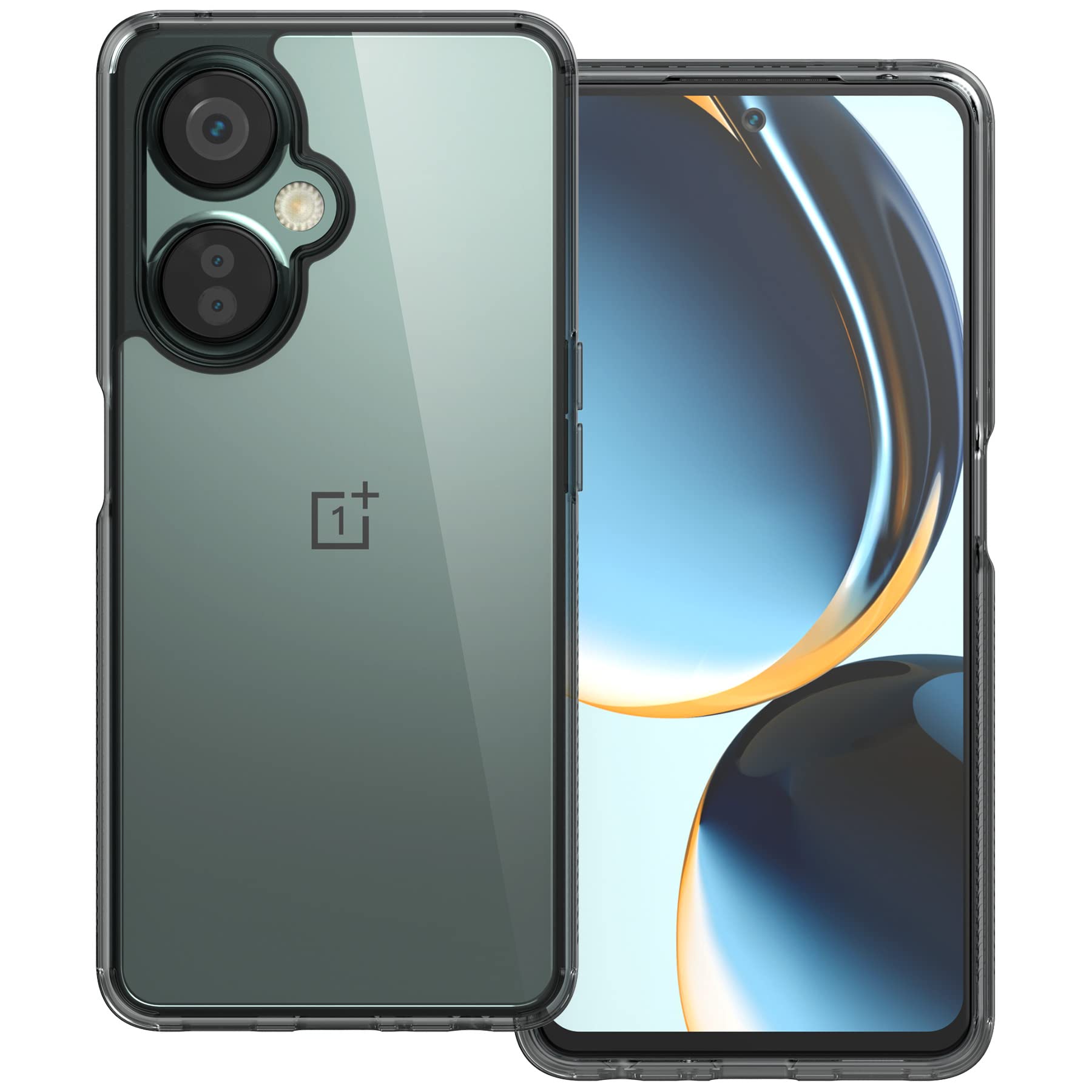 Foluu for OnePlus Nord N30 5G/OnePlus Nord CE 3 Lite 5G Case, Hard PC Back & Soft TPU Bumper Protective Shockproof Case for OnePlus Nord N30 5G 2023