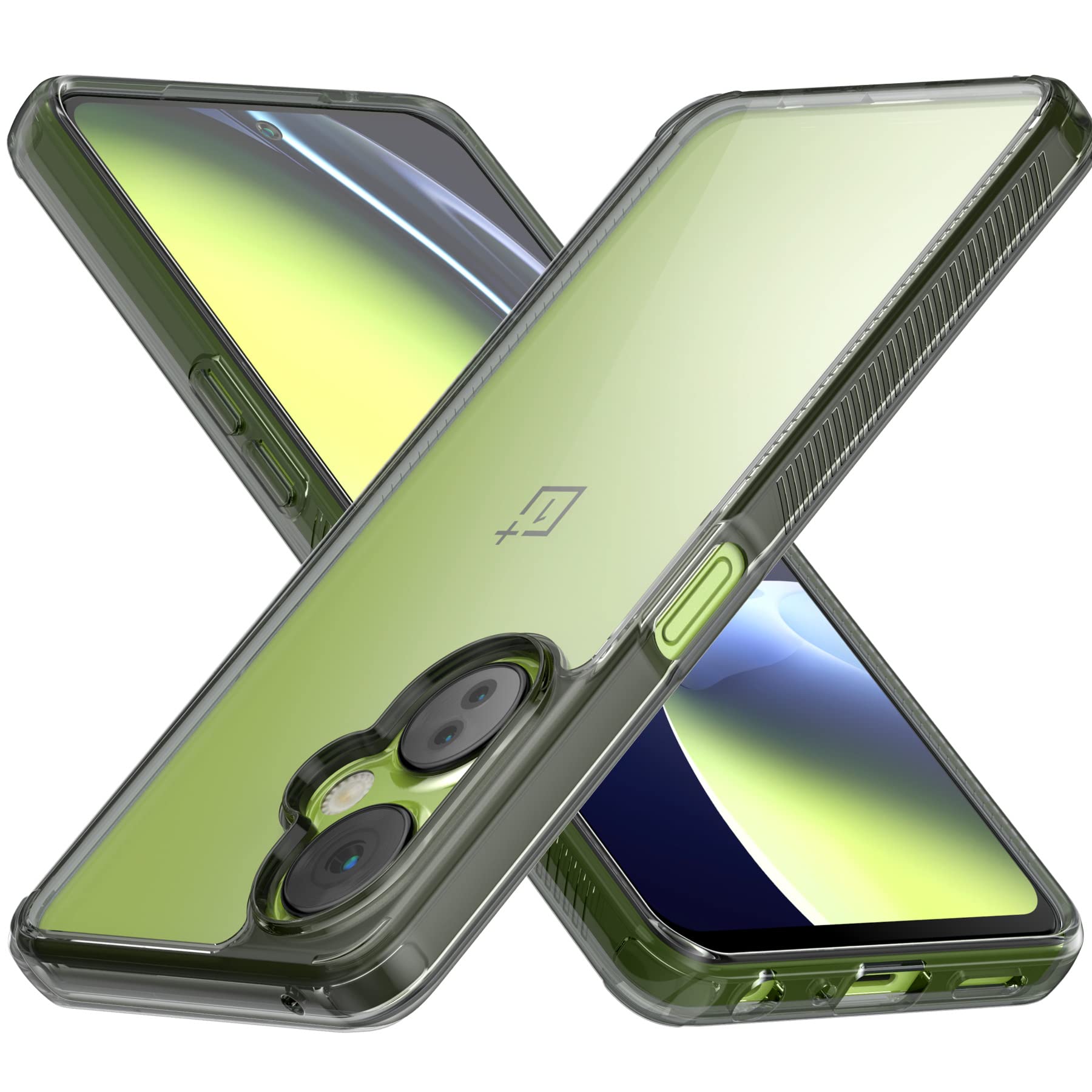 Foluu for OnePlus Nord N30 5G/OnePlus Nord CE 3 Lite 5G Case, Hard PC Back & Soft TPU Bumper Protective Shockproof Case for OnePlus Nord N30 5G 2023