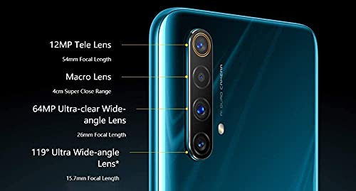 realme X50 5G Factory Unlocked 48Mp Quad Camera RMX2144 128GB + 6GB Global Version (NO Verizon/Boost) (Purple)