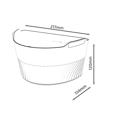 Reusable Slow Cooker Divider Crock pot divider silicon insert Foldable 3-8 Quart Silicone Slow Cooker liners Slow Cooker Liners Blue+Grey