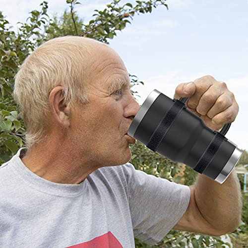 20 Oz 30 Oz 40 Oz Tumbler Handle Adjustable Fit for YETI, RTIC, Ozark Trail, Travel Mug Cup, SIC, Rambler, and All Brands Tumbler Cup