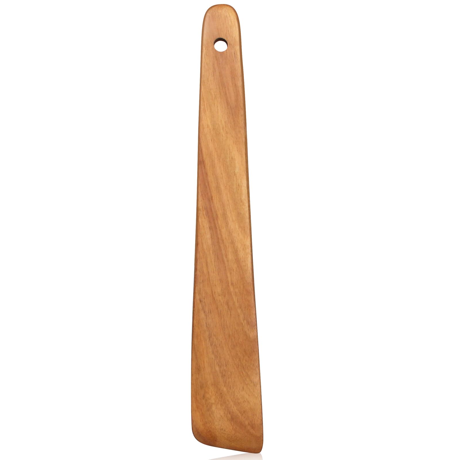 Best Wooden Spatula for Cooking Kitchen Turner Spatula Teak Wood Scraper Spatula Serving Baking Spatula Non Stick Kitchen Utensils Flat Fish Spatula Egg Flipper Spatula