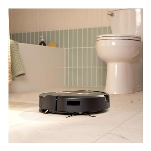 iRobot Roomba j9+ Self-Emptying Robot Vacuum – Powerful Suction, Identifies and Avoids Obstacles Like pet Waste, Sel-Empties for 60 Days, Best for Homes with Pets, Smart Mapping, Works with Alexa
