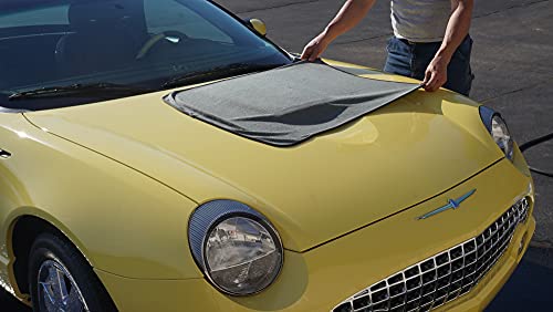 303 Products Waffle Weave Drying Towel - Premium and Ultra Absorbent - Safely Dries Paint Without Scratching - Perfect for Use After Car Wash, 1 Pack (39015)