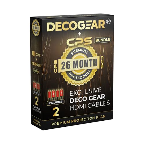 SAMSUNG UN55CU7000 55 inch Crystal UHD 4K Smart TV Bundle with Deco Gear 2X 4K HDMI 2.0 Cable w/Copper Conductors & CPS Exclusive 26 Month Protection Pack (BEACH-CPS-261000)