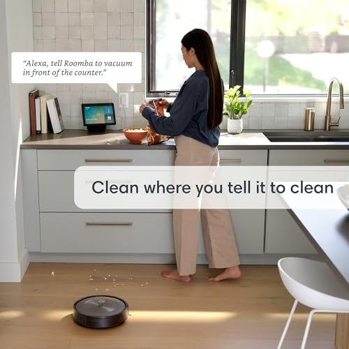 iRobot Roomba j9+ Self-Emptying Robot Vacuum – Powerful Suction, Identifies and Avoids Obstacles Like pet Waste, Sel-Empties for 60 Days, Best for Homes with Pets, Smart Mapping, Works with Alexa