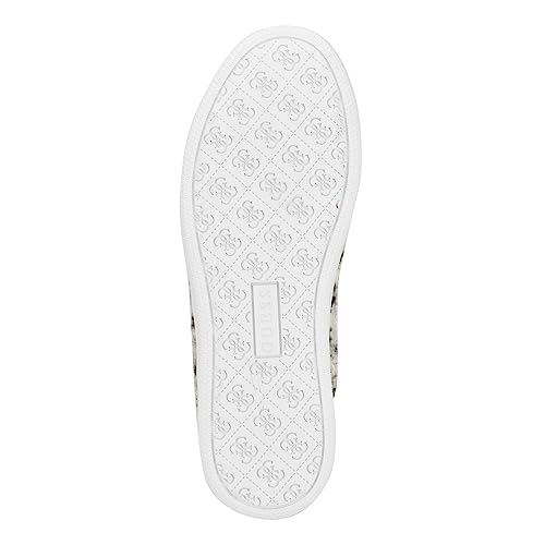 GUESS Women's RENZY Sneaker, Black 007, 6.5