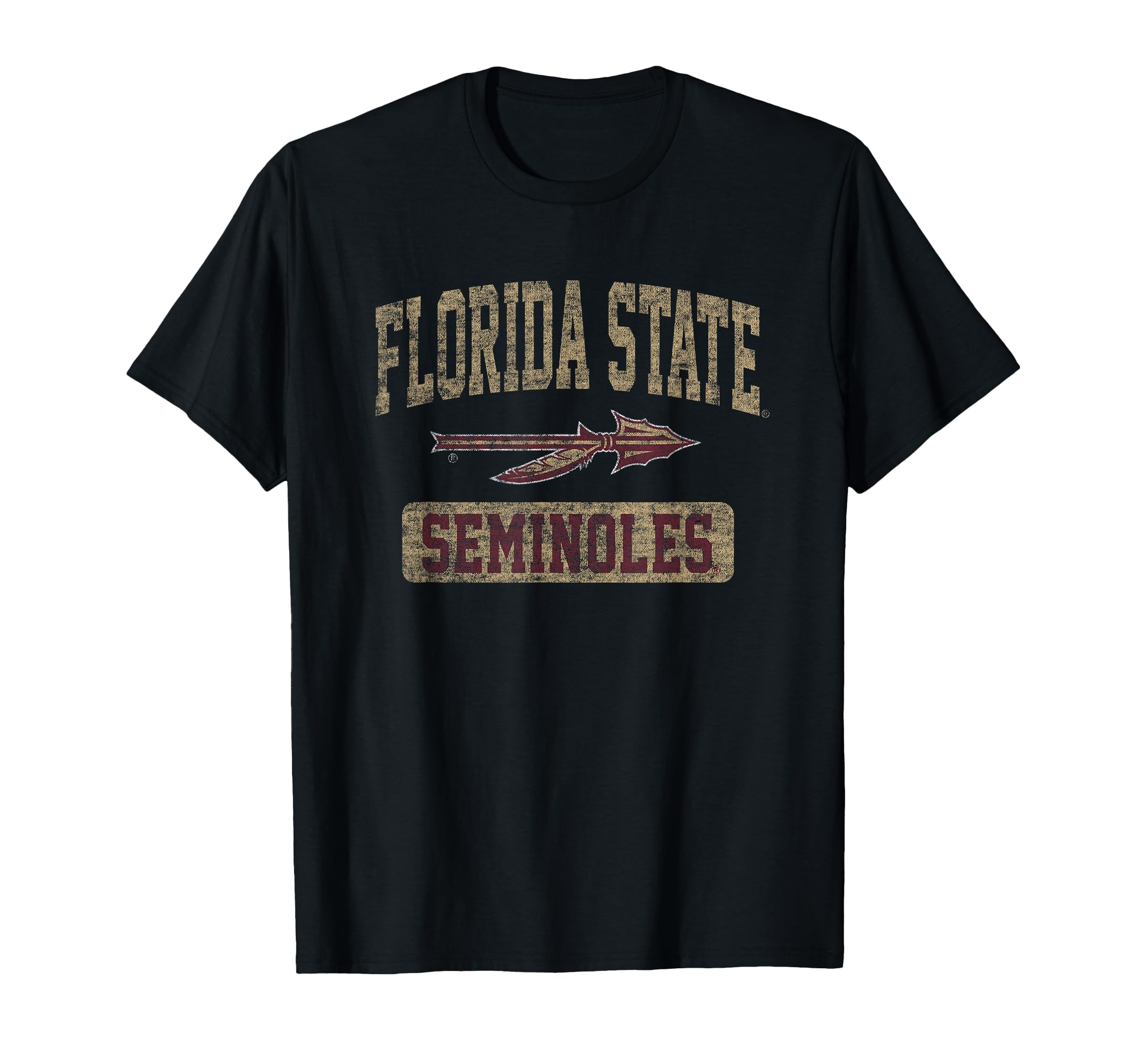 Florida State Seminoles Worn Out Logo Officially Licensed T-Shirt
