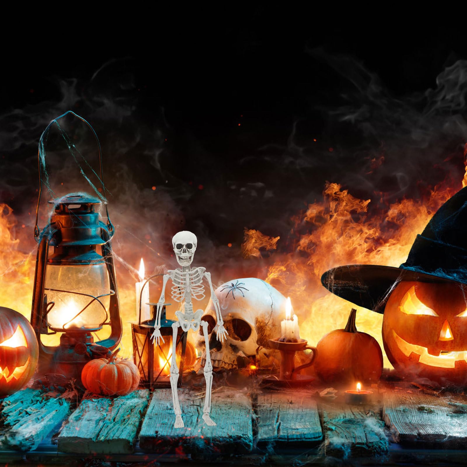 The Mannequin Halloween Skeleton Plastic Models Mannequin Maniquin Scary Halloween Decorations Anatomy Teaching Tools Toy Decorate Props The Sign Some Joints Movable Full Body Mannequin